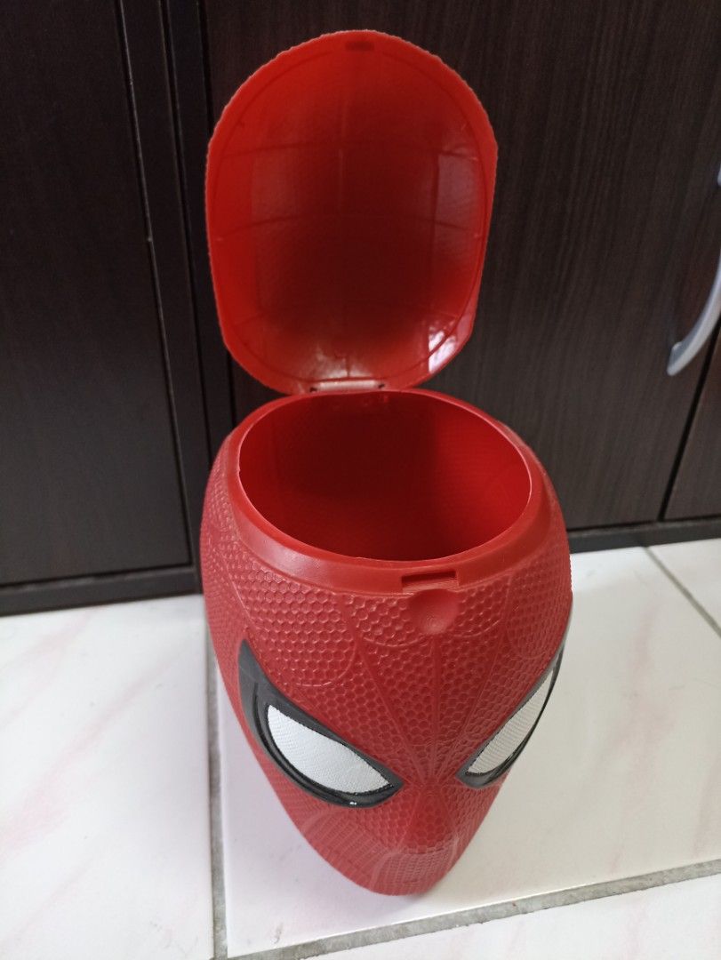 Tgv spider man homecoming movie popcorn bucket, Hobbies & Toys ...