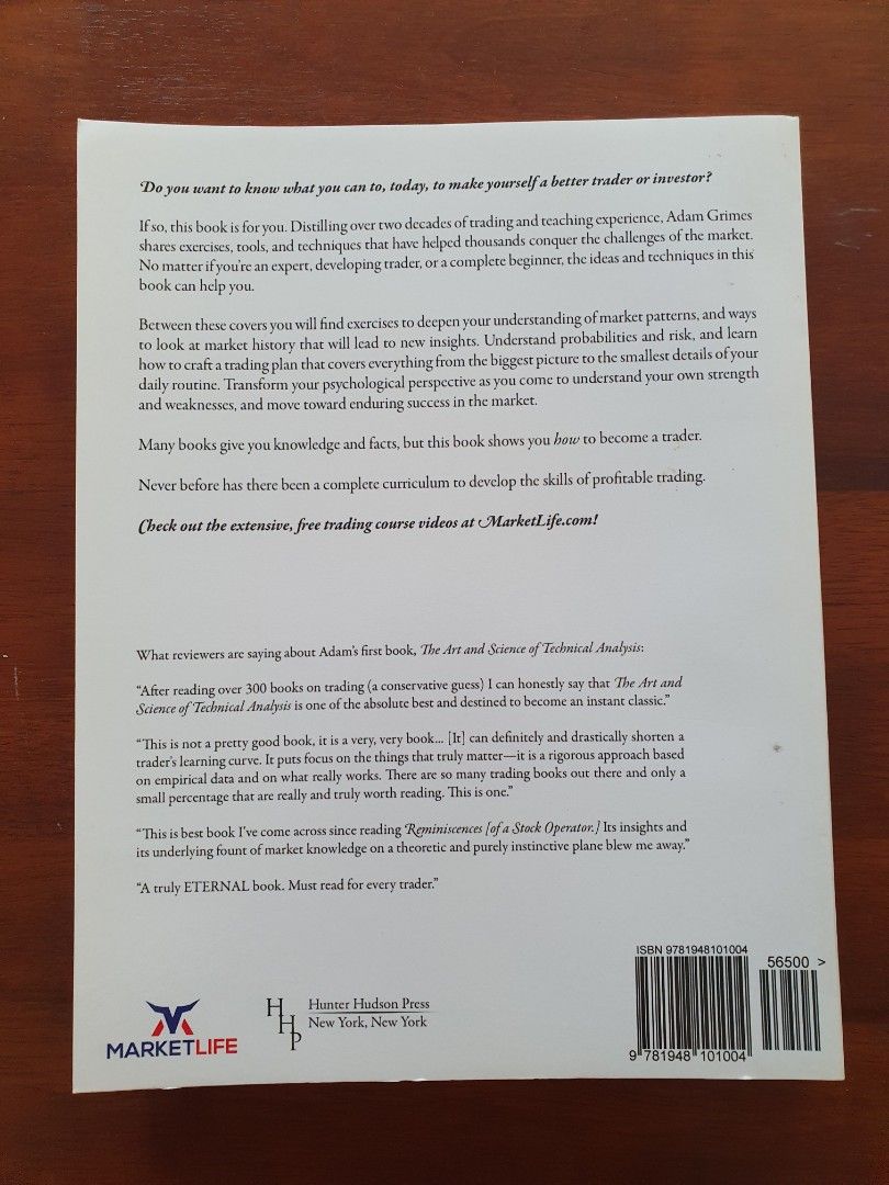 The Art & Science of Trading - Adam Grimes, Hobbies & Toys, Books ...
