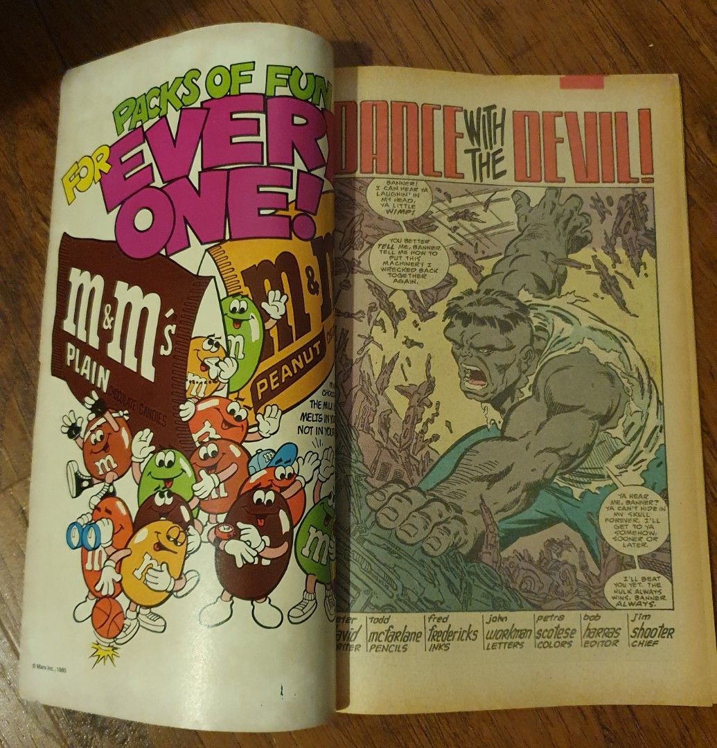 The Incredible Hulk #332, Hobbies & Toys, Books & Magazines, Comics ...