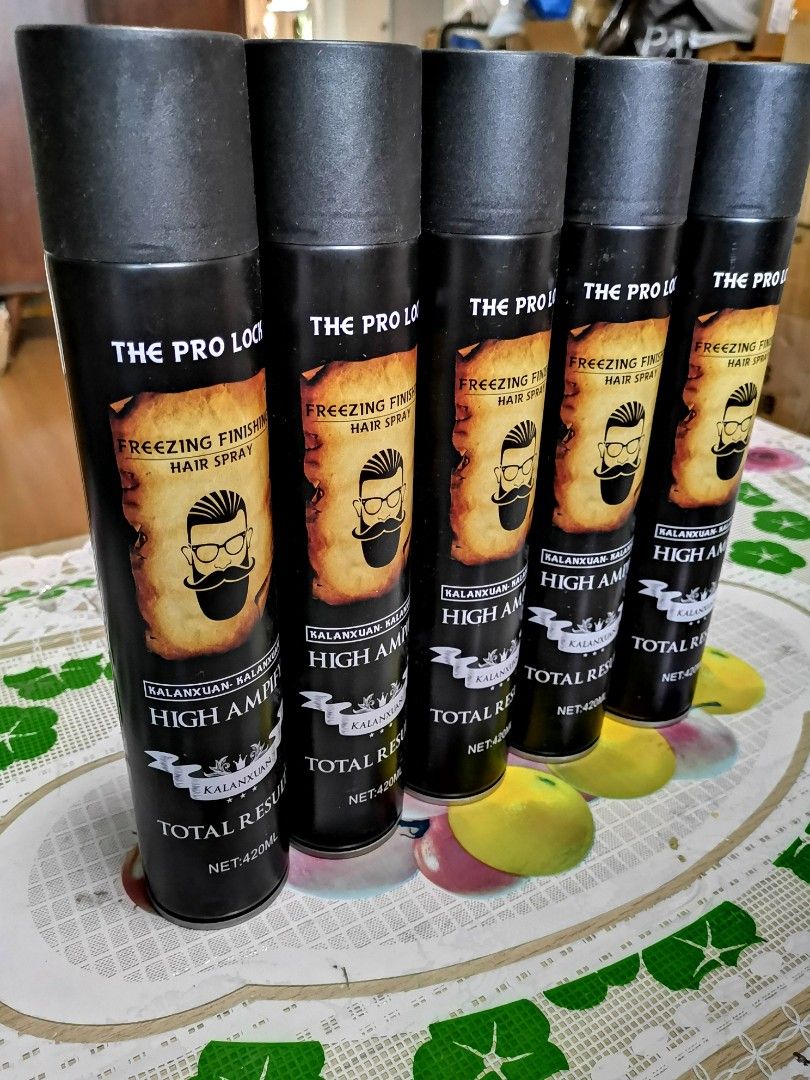 The Pro Lock Hairspray 420ML, Beauty & Personal Care, Hair on Carousell