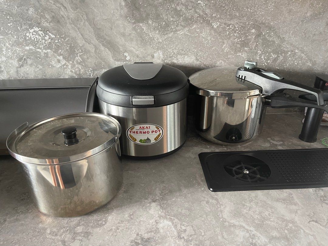 Thermocooker and stovetop pressure cooker, TV & Home Appliances ...