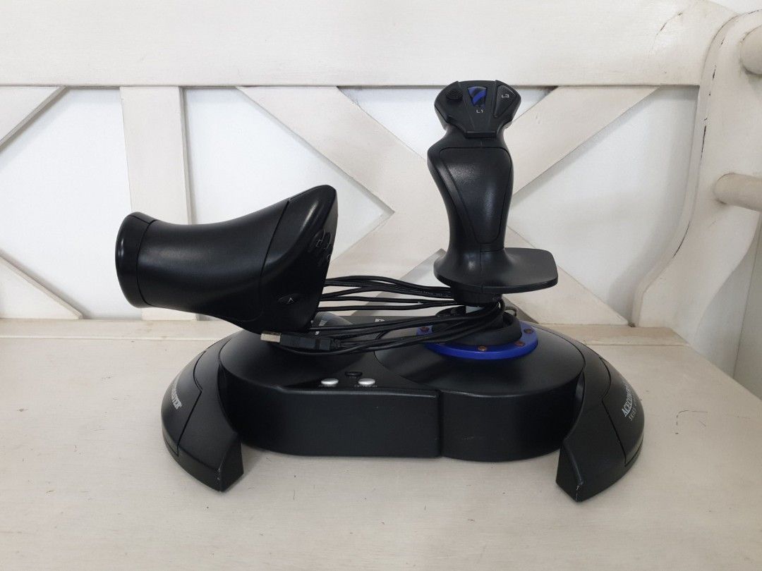Thrust Master Flight T Hotas 4 PS4, Video Gaming, Video Game Consoles ...