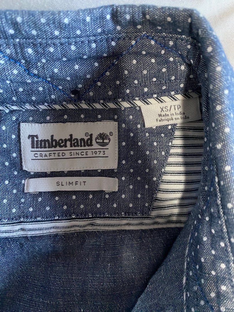 Timberland, Men's Fashion, Tops & Sets, Formal Shirts on Carousell