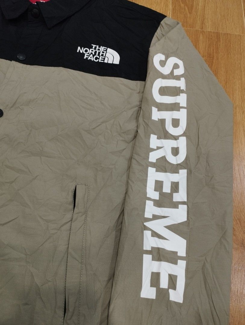TNF x Supreme Coach Jacket, Luxury, Apparel on Carousell