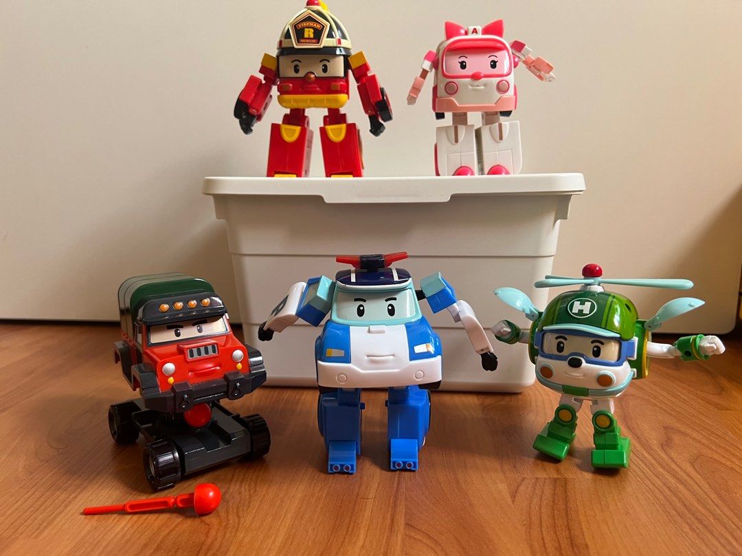 Robocar Poli / Toy Cars, Hobbies & Toys, Toys & Games on Carousell