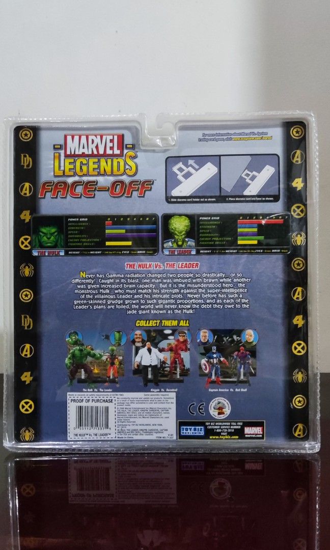 Toybiz - Face-Off Hulk, Hobbies & Toys, Toys & Games on Carousell