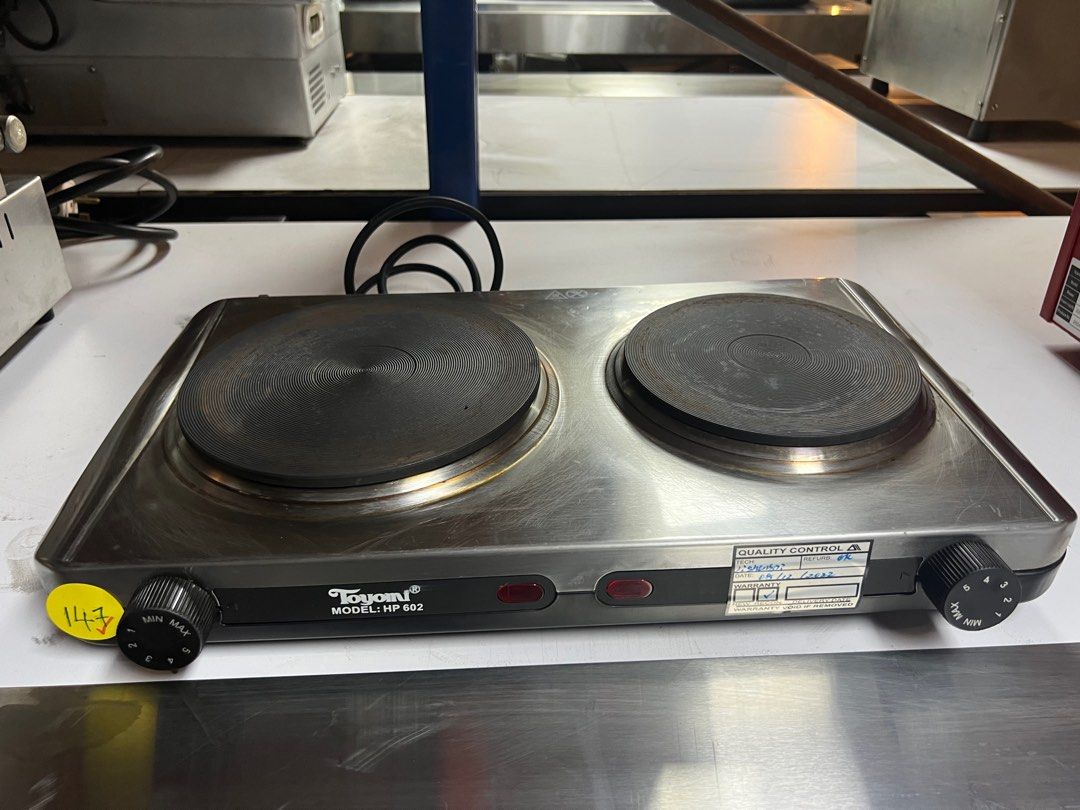 Toyomi Double Hot Plate/ Two Hot Plate, TV & Home Appliances, Kitchen ...