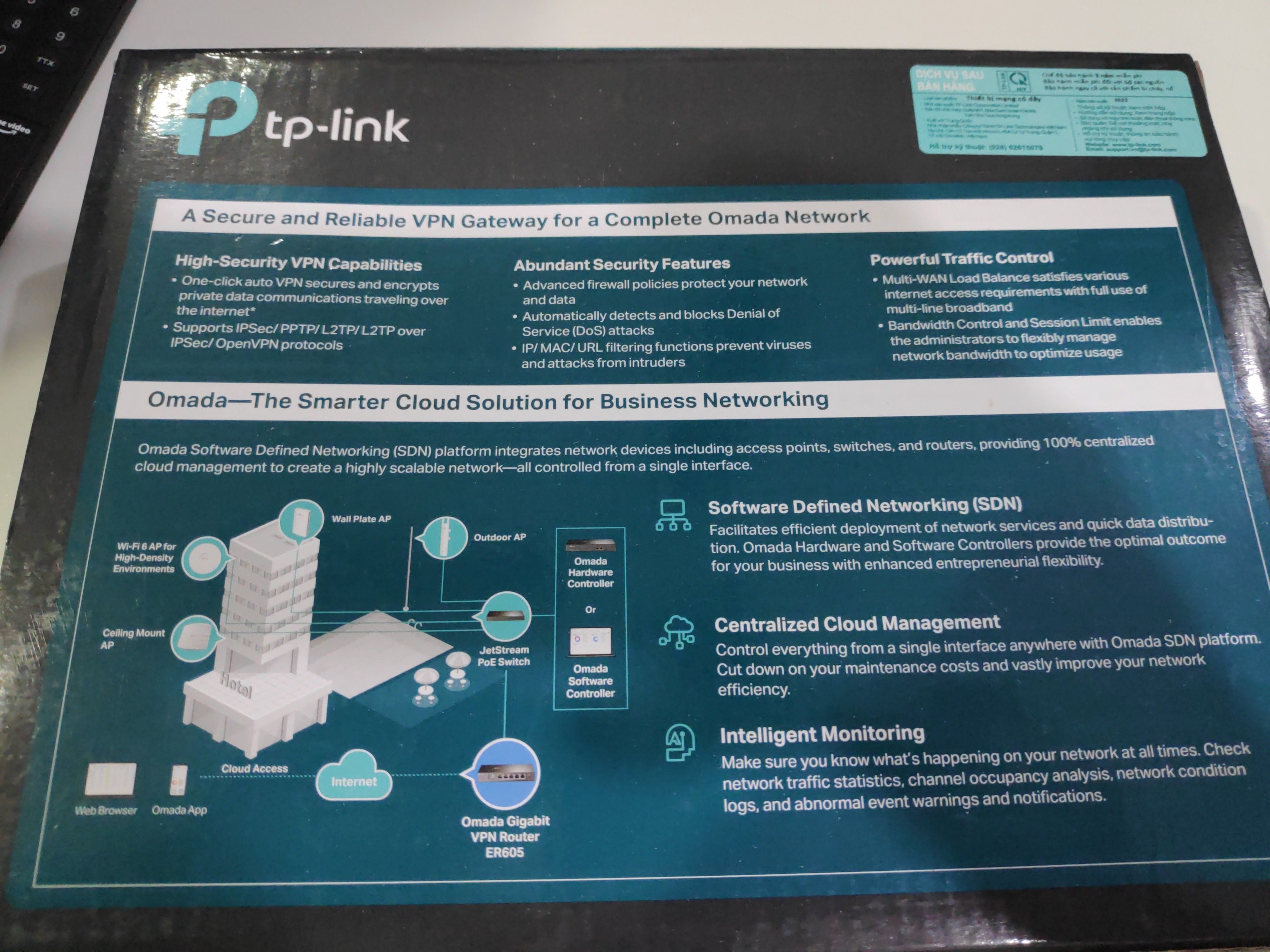 TP-Link TL-ER605 router load balancer, Computers & Tech, Parts ...