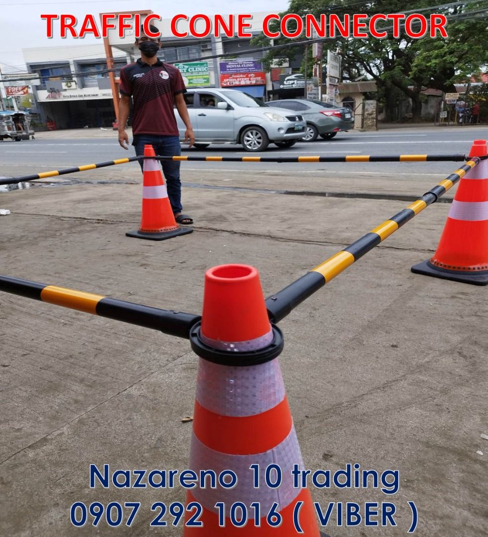 traffic cone connector stick 3, Commercial & Industrial, Construction ...