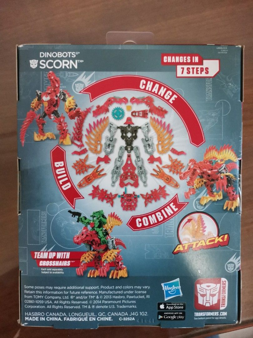 Transformers Dinobots SCORN lego 30 pieces, Hobbies & Toys, Toys & Games on Carousell
