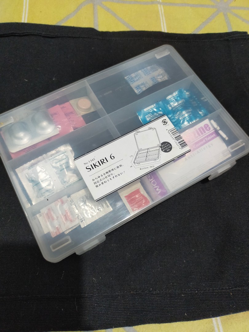 Transparent Pill Box, Furniture & Home Living, Home Improvement ...