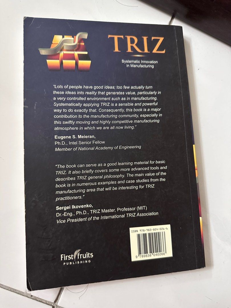 triz, Hobbies & Toys, Books & Magazines, Assessment Books on Carousell