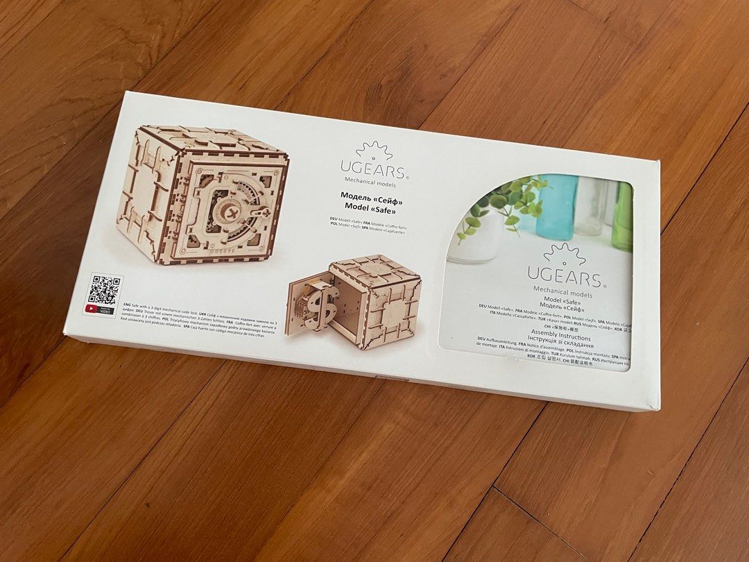 Ugears model safe, Hobbies & Toys, Stationery & Craft, Art & Prints on ...