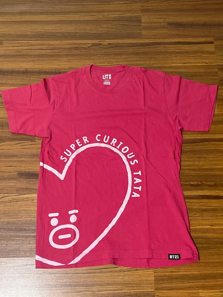 UNIQLO LIMITED BT21 T shirt, Men's Fashion, Tops & Sets, Tshirts & Polo ...