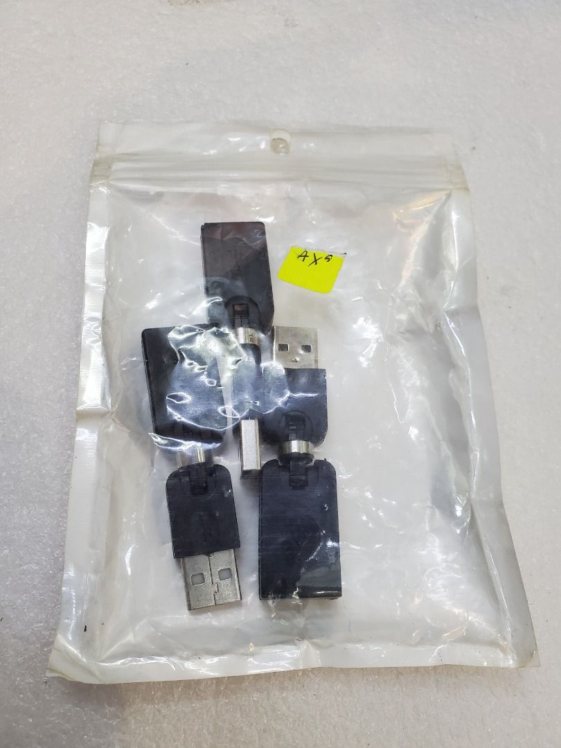 USB 2.0 Male to USB Female Adapter Converter (Flexible Swivel Twist ...