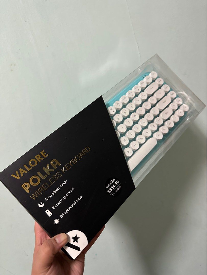 Valore Bluetooth keyboard, Computers & Tech, Parts & Accessories, Computer Keyboard on Carousell