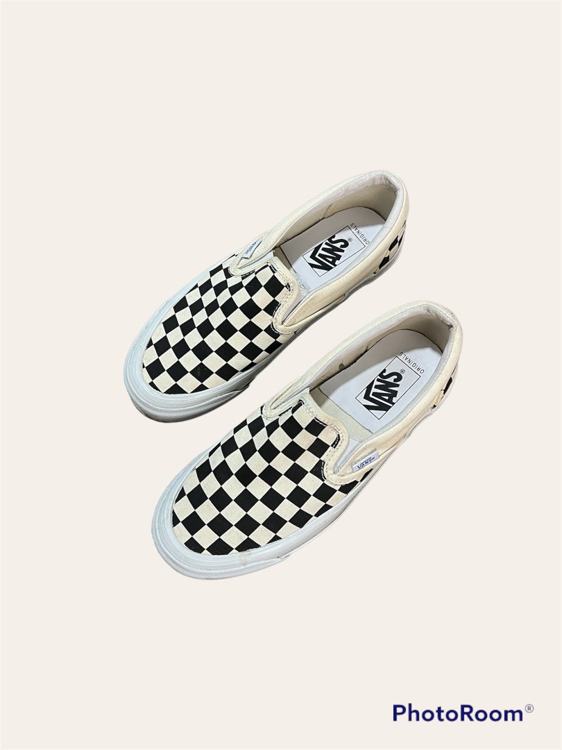 VANS VAULT Checkerboard, Men's Fashion, Footwear, Sneakers on Carousell