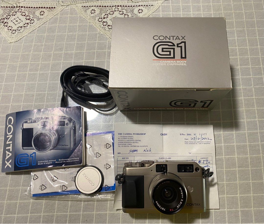 Vintage Contax G1, Photography, Cameras on Carousell