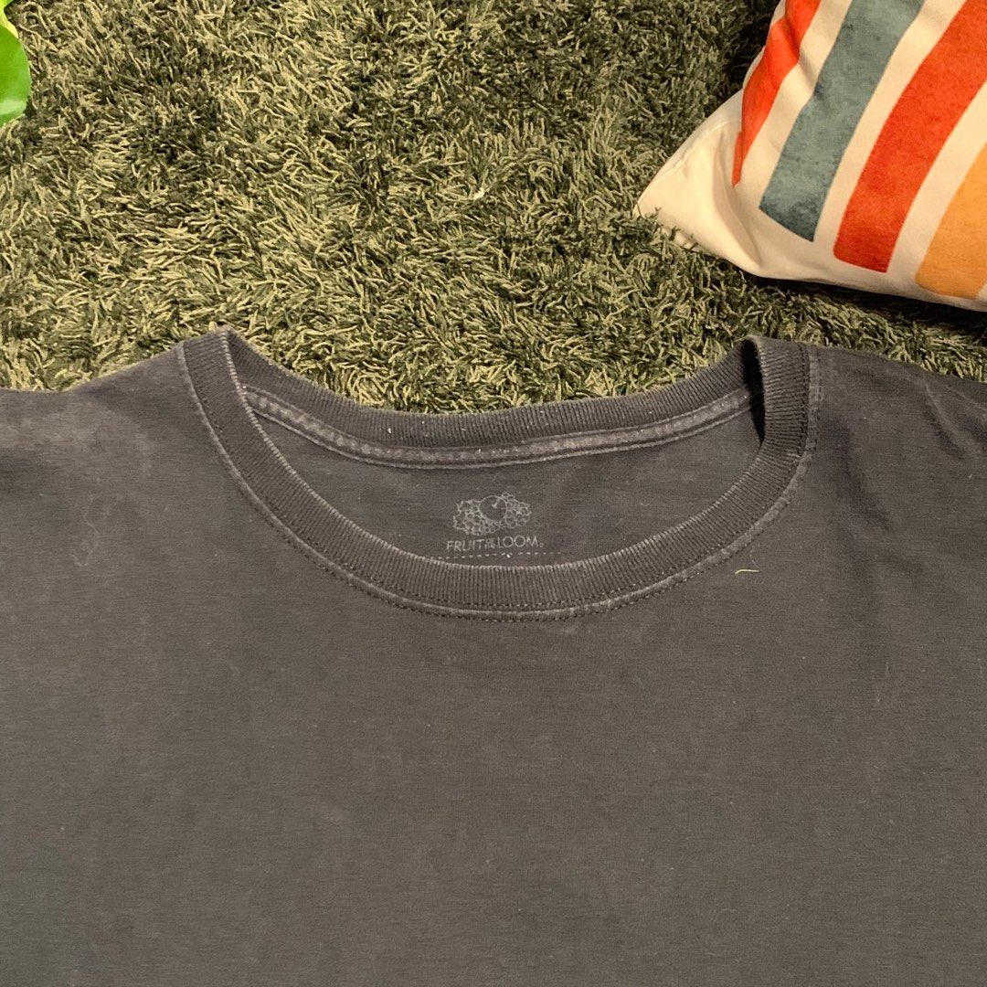 vintage plain black tee, Men's Fashion, Tops & Sets, Tshirts & Polo ...