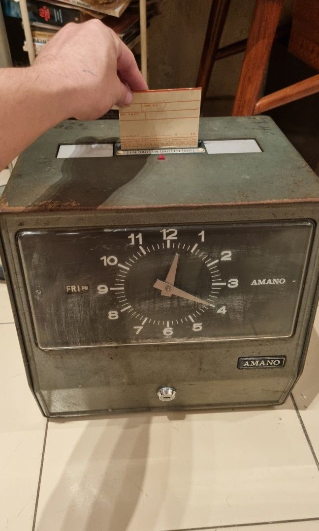 Antique vintage punch card machine (T-loan only), Hobbies & Toys ...