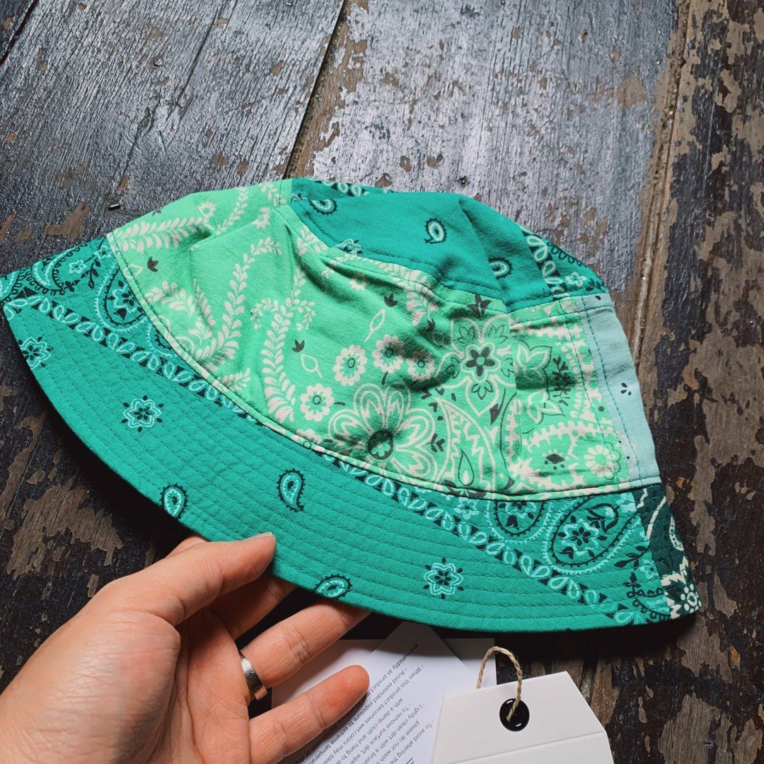 Visvim ICT bucket hat bandana, Men's Fashion, Watches & Accessories, Caps & Hats on Carousell