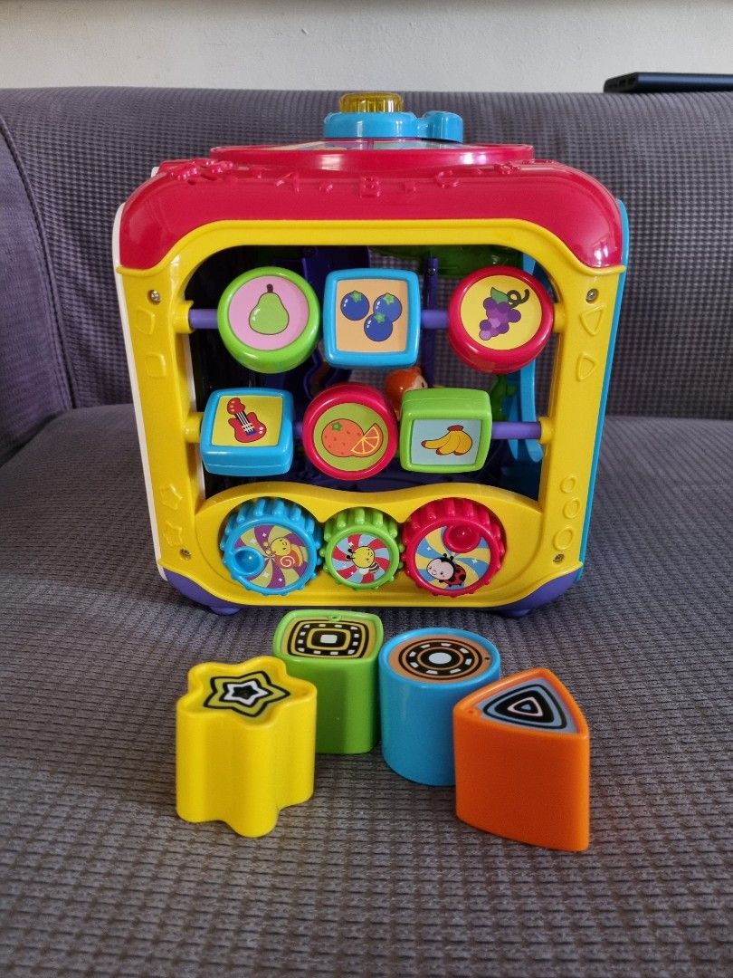 VTech Activity Cube, Babies & Kids, Infant Playtime on Carousell