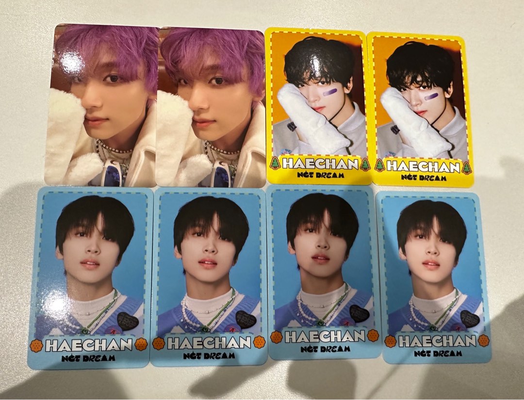 [wts] haechan nct dream kwangya candy trading cards official md ...