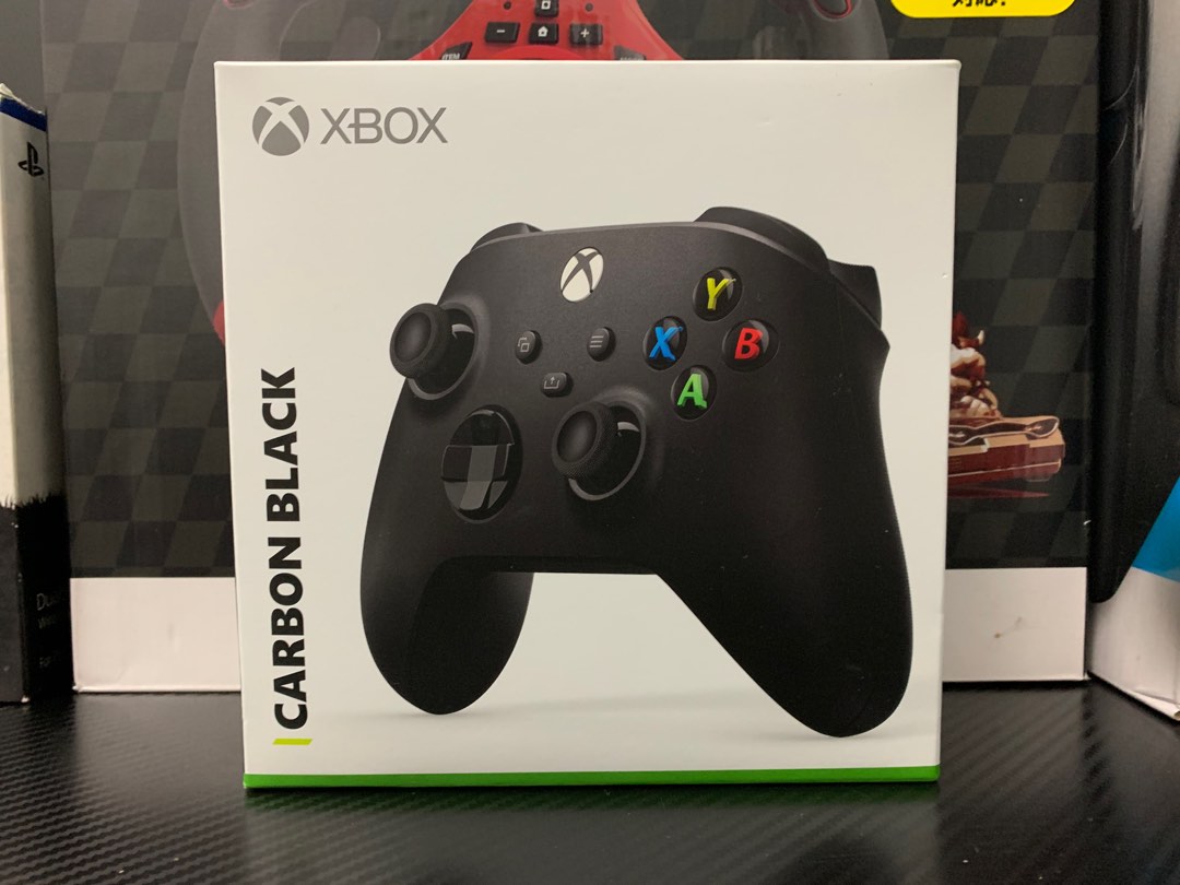 Xbox Controller Carbon Black, Video Gaming, Gaming Accessories ...