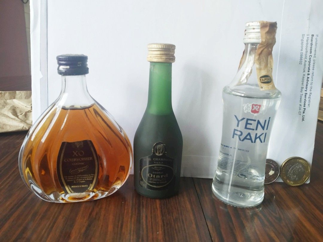 XO Cognac. Otard. Yeni Raki. Minature XO. Cognac.minature. display wine ...