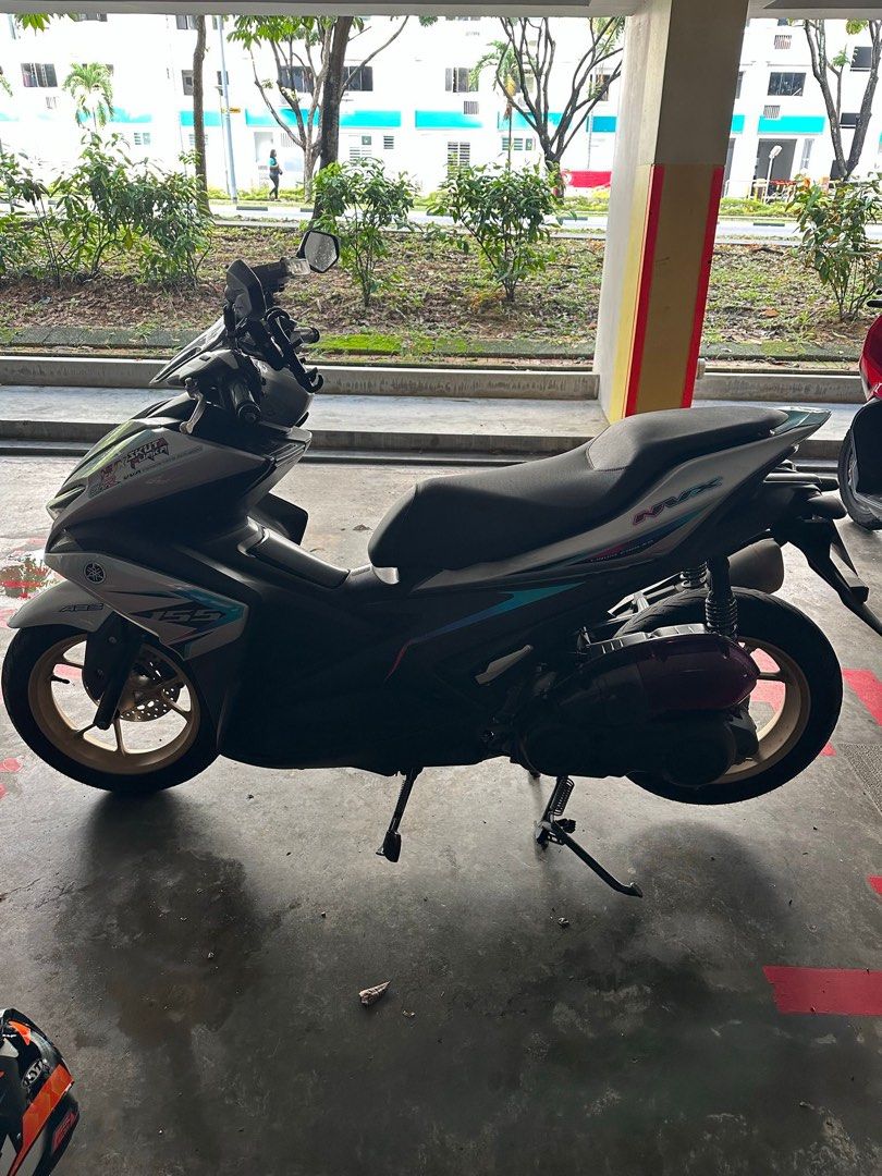 STOCK Yamaha Aerox 155, Motorcycles, Motorcycles for Sale, Class 2B on ...
