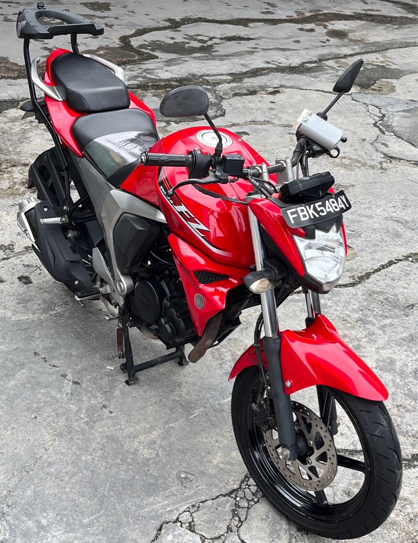 Yamaha FZN 150, Motorcycles, Motorcycles for Sale, Class 2B on Carousell