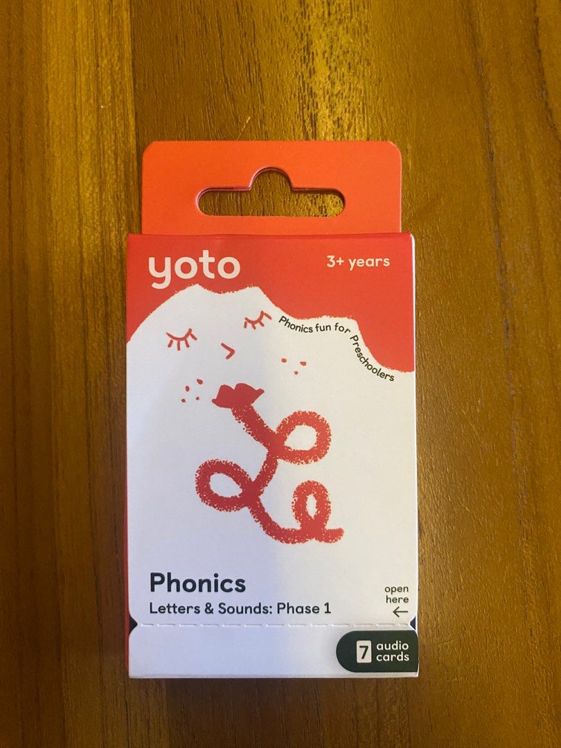 Yoto Cards Phonics: Letters and Sounds Phase 1, Hobbies & Toys, Toys ...