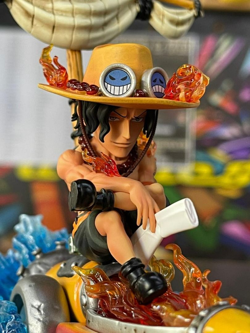 YZ Studio - WCF Portgas D Ace, Hobbies & Toys, Toys & Games on Carousell