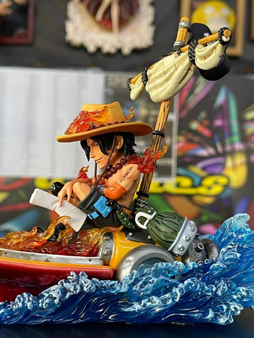 YZ Studio - WCF Portgas D Ace, Hobbies & Toys, Toys & Games on Carousell