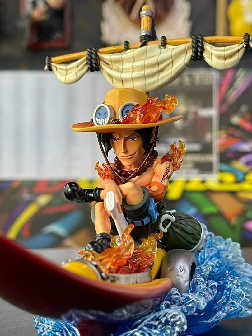 YZ Studio - WCF Portgas D Ace, Hobbies & Toys, Toys & Games on Carousell