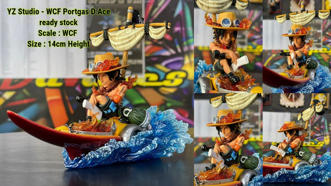 YZ Studio - WCF Portgas D Ace, Hobbies & Toys, Toys & Games on Carousell