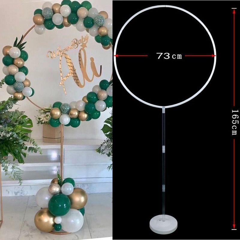 1 Set Balloon Arch Balloons Stand Balloons Round Hoop Holder for Baby ...