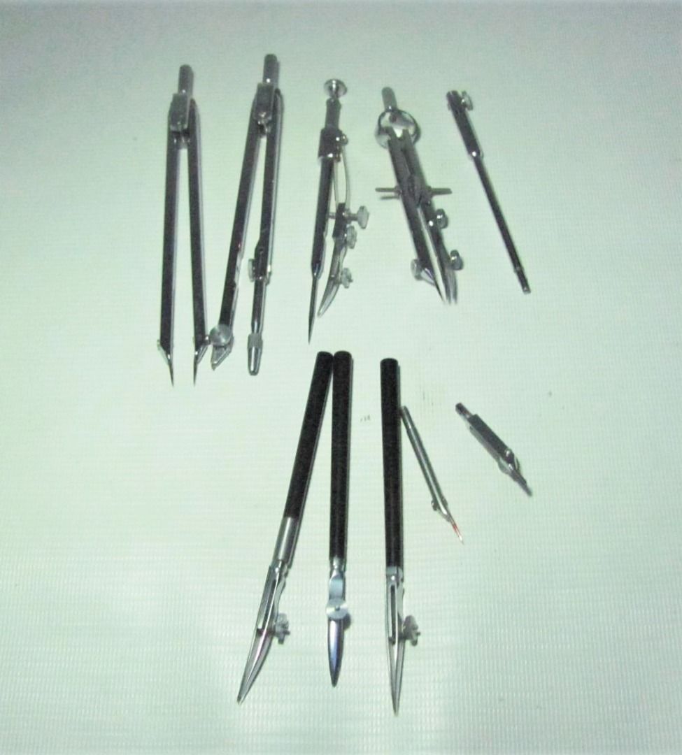 1 Set Stainless Technical Drawing Compass BOFA Brand / Engineering ...