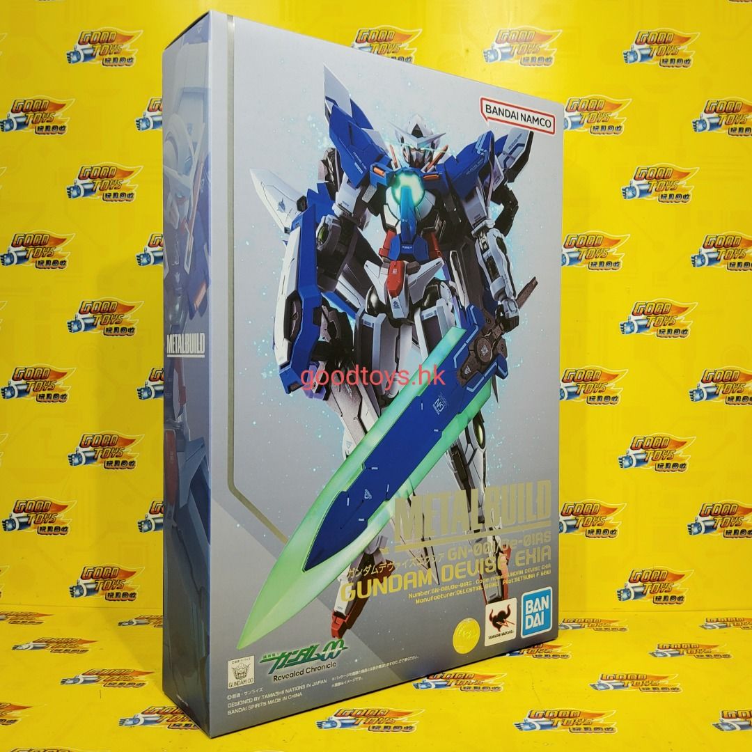 全新未開封 行版 BANDAI 高達00 超合金 METAL BUILD GN-001 GUNDAM DEVISE EXIA 能天使, 興趣及遊戲, 玩具 & 遊戲類 - Carousell