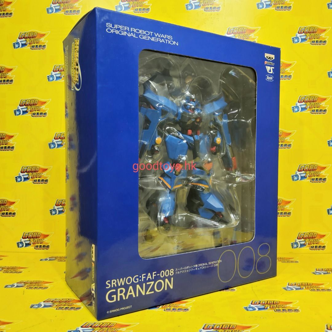中古已開封 BANDAI VOLKS SRW OG FULL ACTION FIGURE GRANZON 超級機械人大戰 古蘭修, 興趣及遊戲 ...