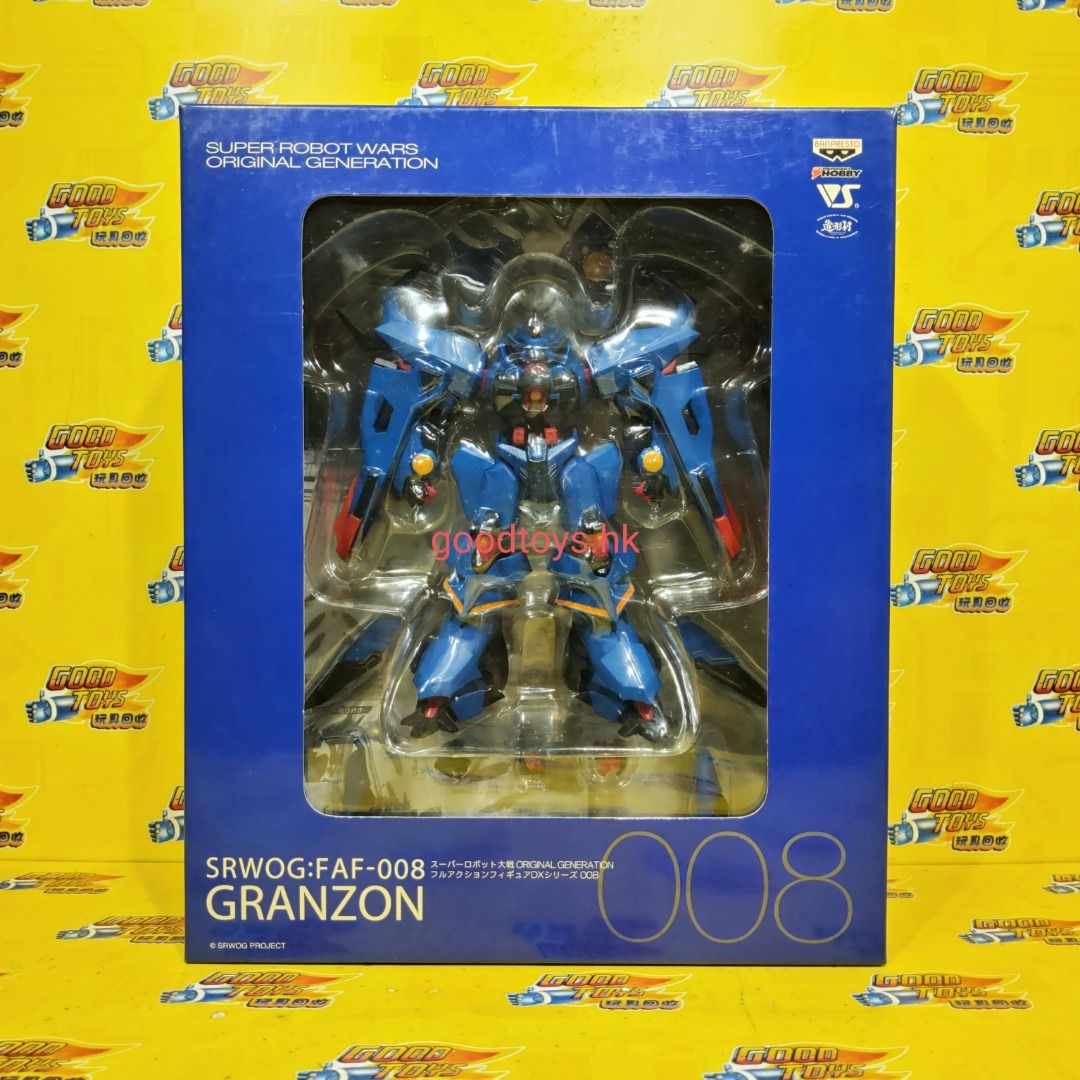 中古已開封 BANDAI VOLKS SRW OG FULL ACTION FIGURE GRANZON 超級機械人大戰 古蘭修, 興趣及遊戲 ...