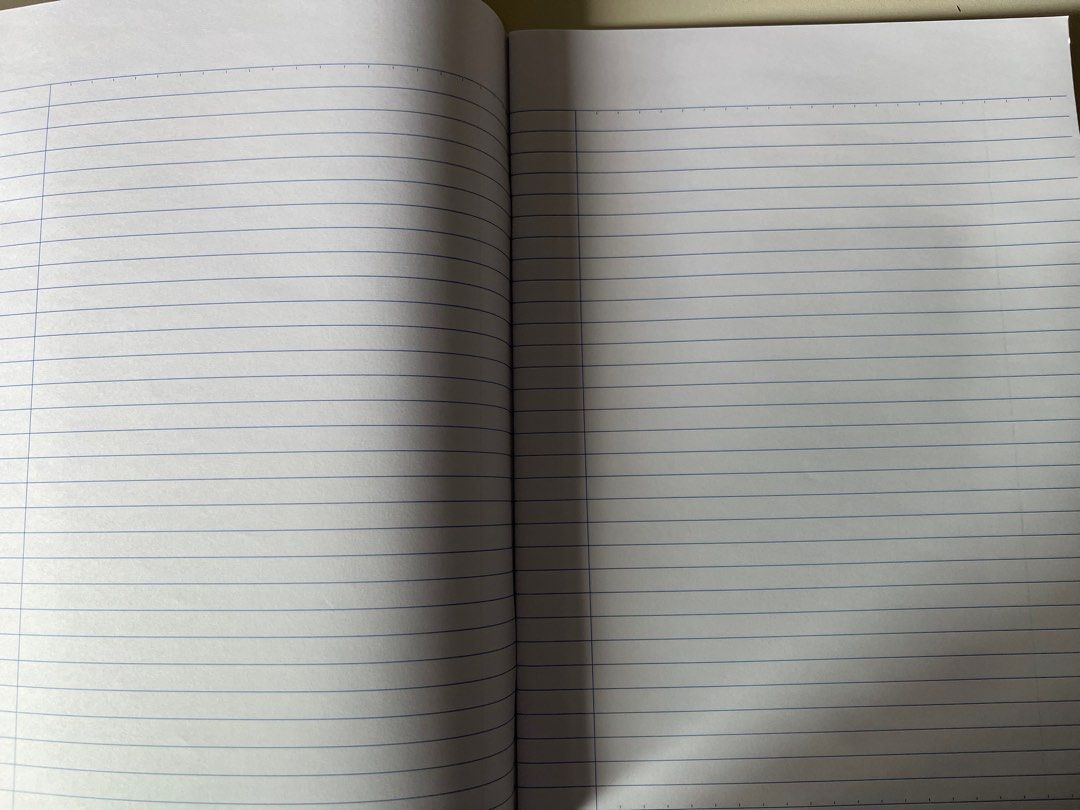 A4 line exercise book, Hobbies & Toys, Books & Magazines, Textbooks on ...