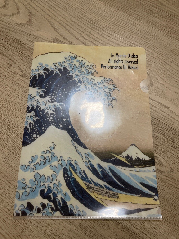 A4 size plastic folder beautiful design!, Hobbies & Toys, Stationery ...