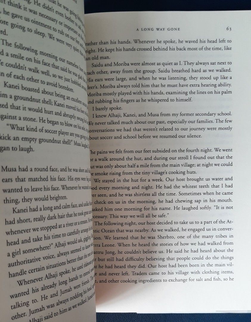 A Long Way Gone: Memoirs of a Boy Soldier by Ishmael Beah (HB), Hobbies ...