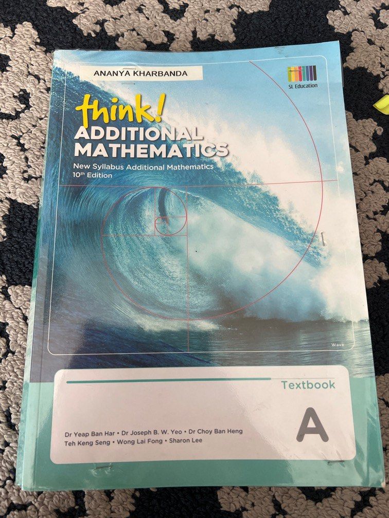 Additional Mathematics Textbook A and B, Hobbies & Toys, Books ...