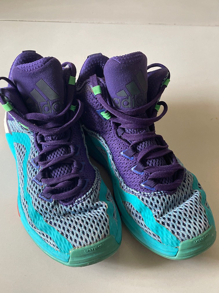 Adidas Pure Blue Athletic Shoes for Women, Women's Fashion, Footwear ...