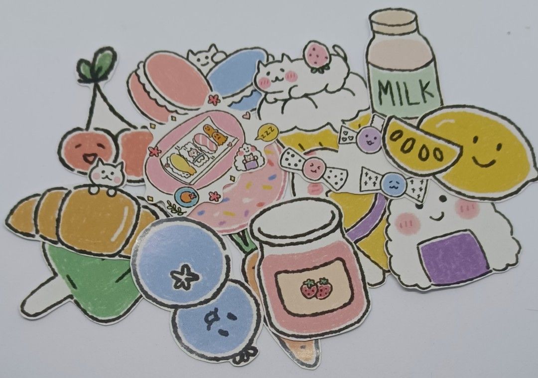 Aesthetic stickers, Bujo Stickers, Bullet Journalling, Bujo ...