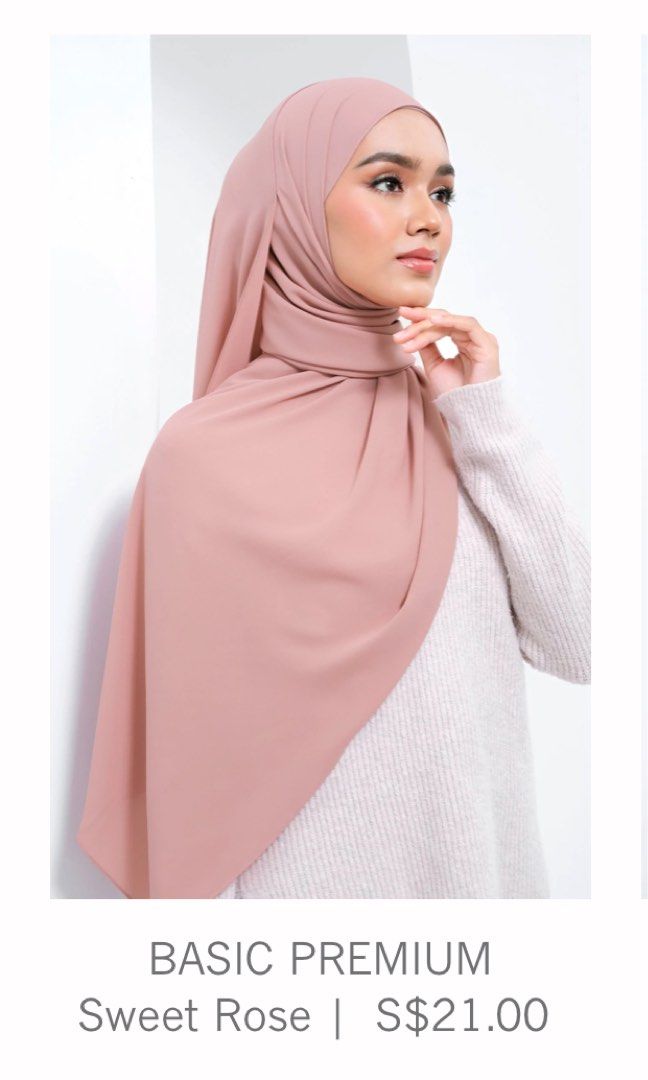 Alhumaira Basic Premium, Women's Fashion, Muslimah Fashion, Hijabs on Carousell