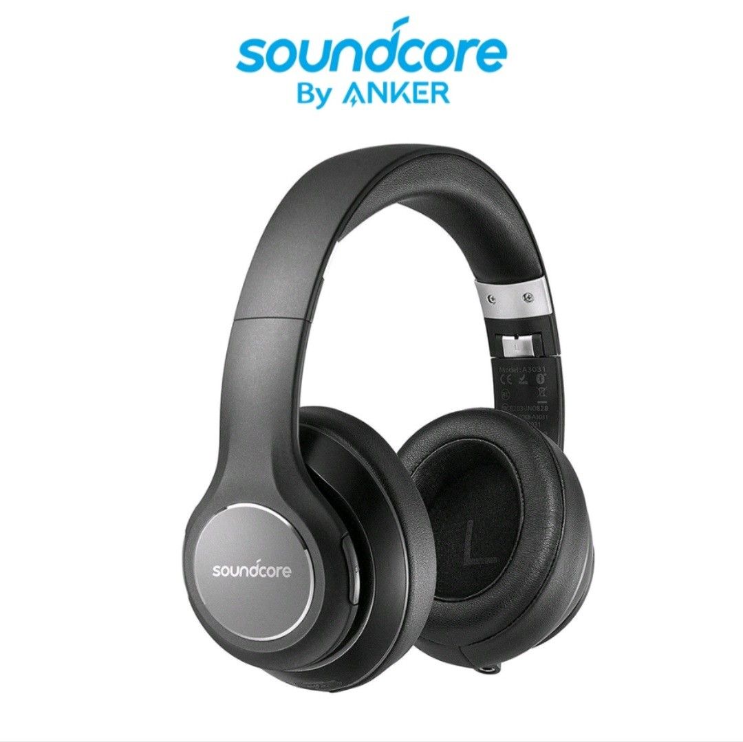 Anker Soundcore Vortex Bluetooth Wireless Headphone A3031, Audio ...