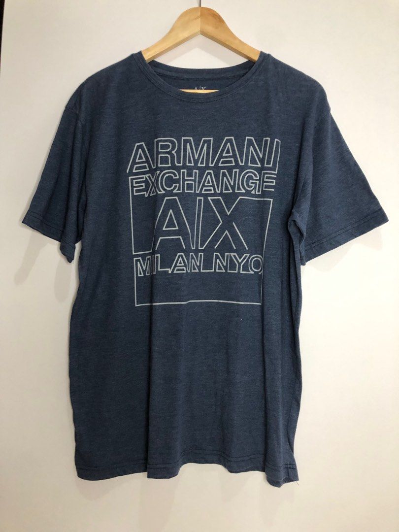Armani Exchange T Shirt, Men's Fashion, Tops & Sets, Tshirts & Polo ...